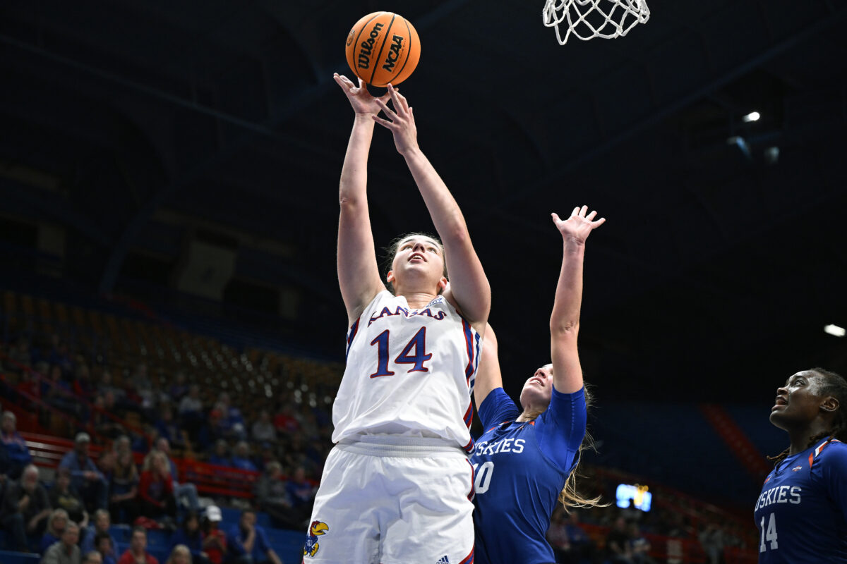 Photo Gallery: KU women’s basketball cruises past Houston Christian ...